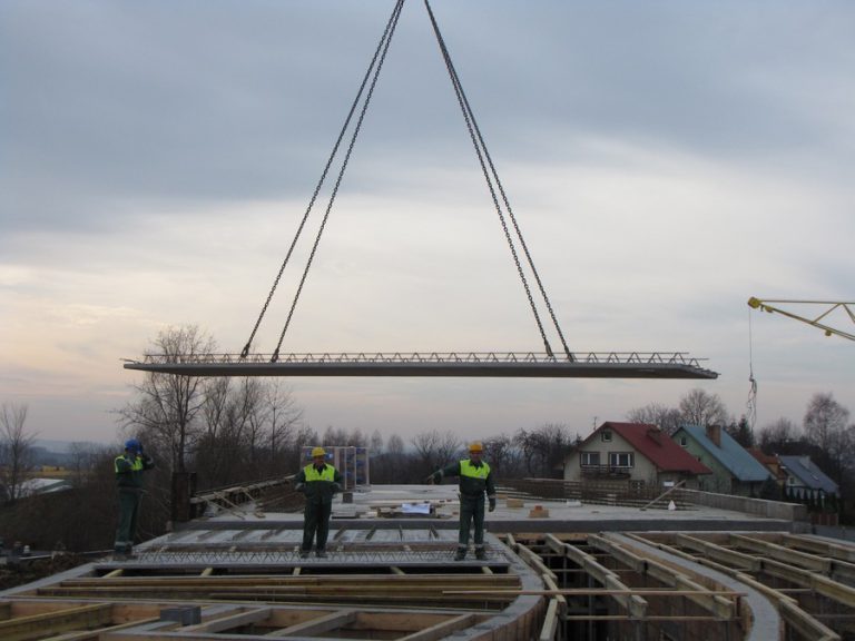 Strop Leier-Panel „Filigran” – płyty stropowe do montażu w budynku