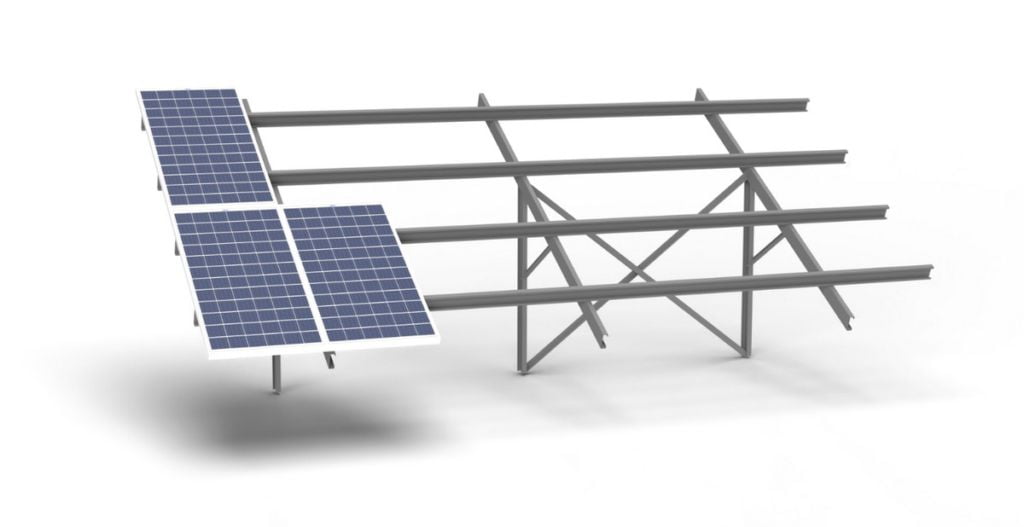Konstrukcje pod panele fotowoltaiczne na gruncie
